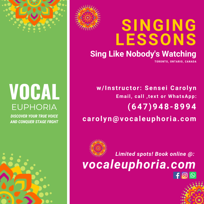 Singing Lessons - Vocal Euphoria